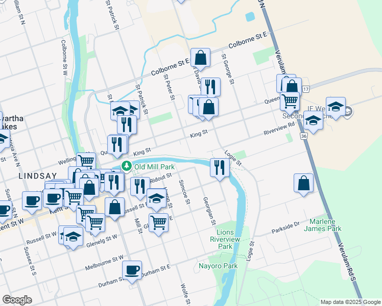6 Saint Peter Street, Kawartha Lakes ON - Walk Score