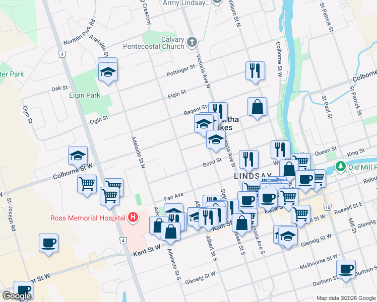53 Francis Street, Kawartha Lakes ON - Walk Score