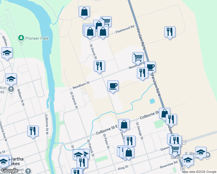 46 Mount Hope Street, Kawartha Lakes ON - Walk Score