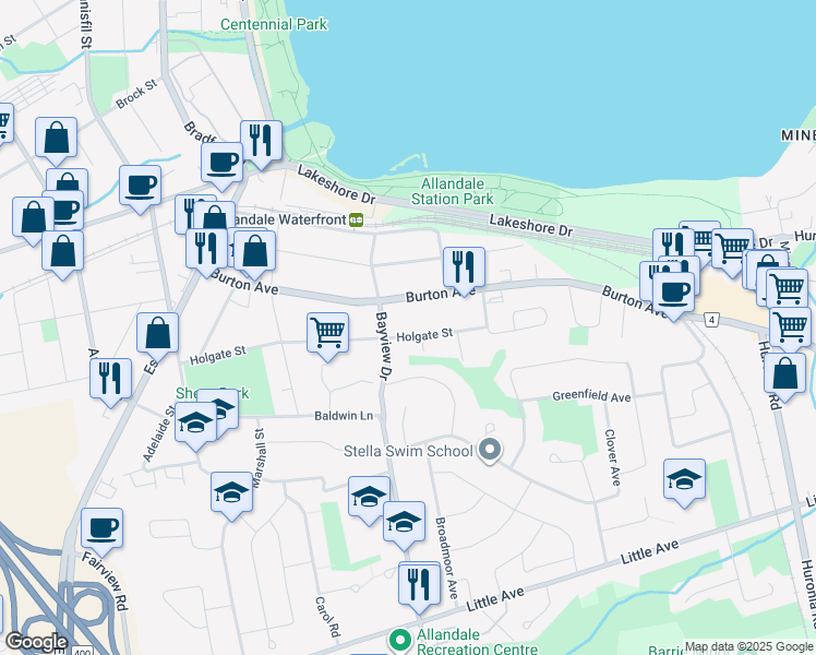 90 Holgate Street, Barrie ON - Walk Score