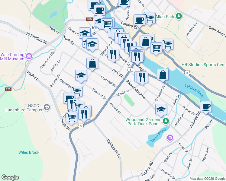 102 Dufferin Street, Bridgewater NS - Walk Score