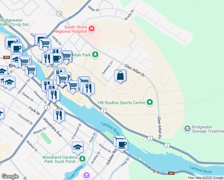 38 Roundhouse Drive, Bridgewater NS - Walk Score