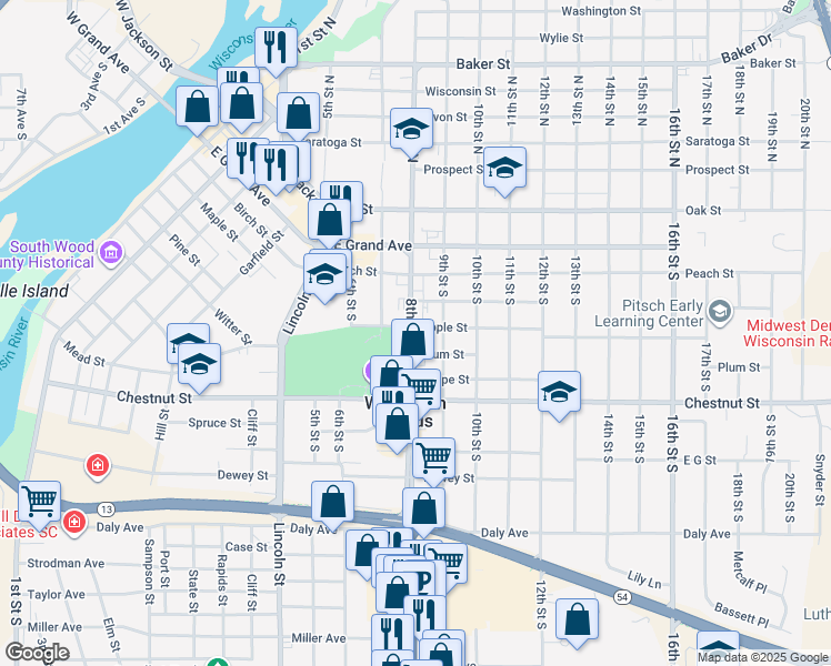 521 8th Street South, Wisconsin Rapids WI - Walk Score
