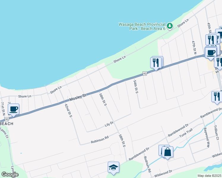 3071 Mosley Street, Wasaga Beach ON - Walk Score