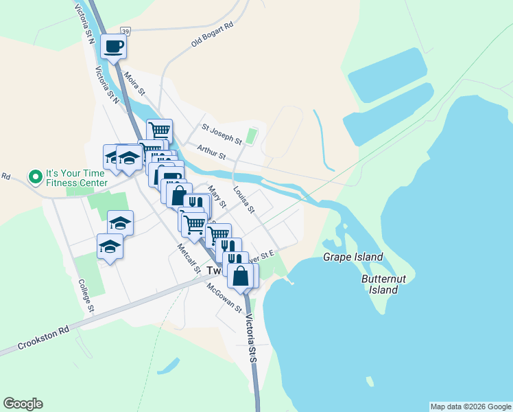 113 Louisa Street, Tweed ON - Walk Score