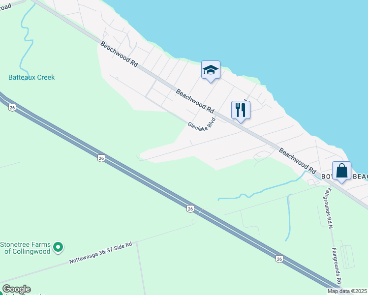 53 Broadview Street, Collingwood ON - Walk Score