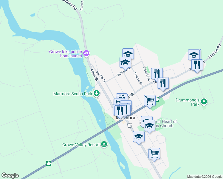 22 McGill Street, Marmora and Lake ON - Walk Score