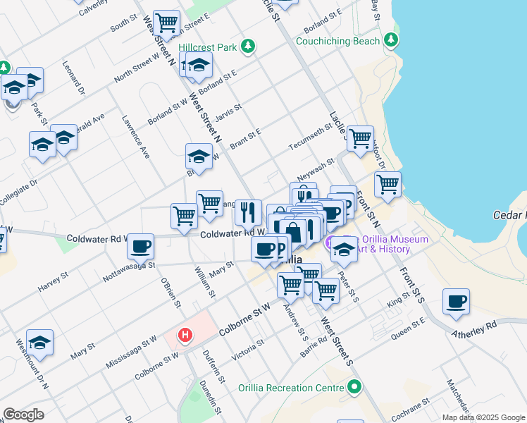 70 West Street North, Orillia ON - Walk Score