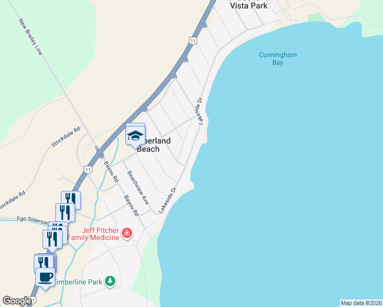 2793 Lakeside Drive, Severn ON - Walk Score