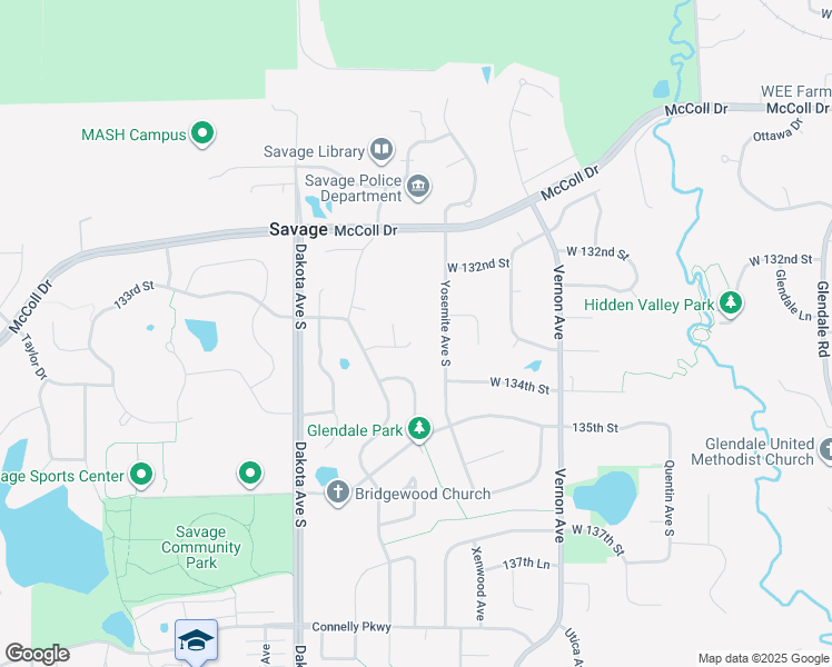 5964 West 134th Street, Savage MN - Walk Score