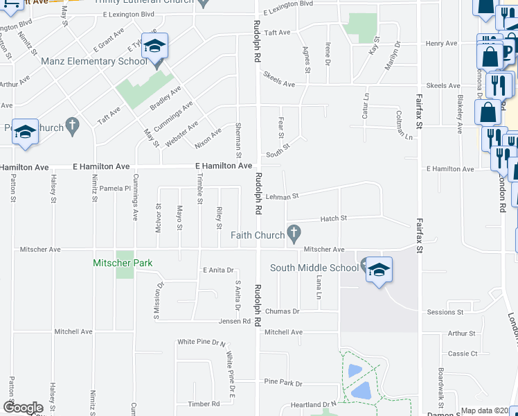 Rudolph Road, Eau Claire WI - Walk Score