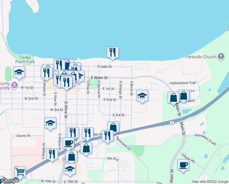 317 East 1st Street, Waconia MN - Walk Score