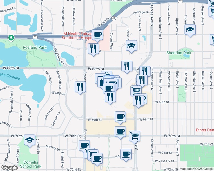10 Southdale Center, Edina MN - Walk Score