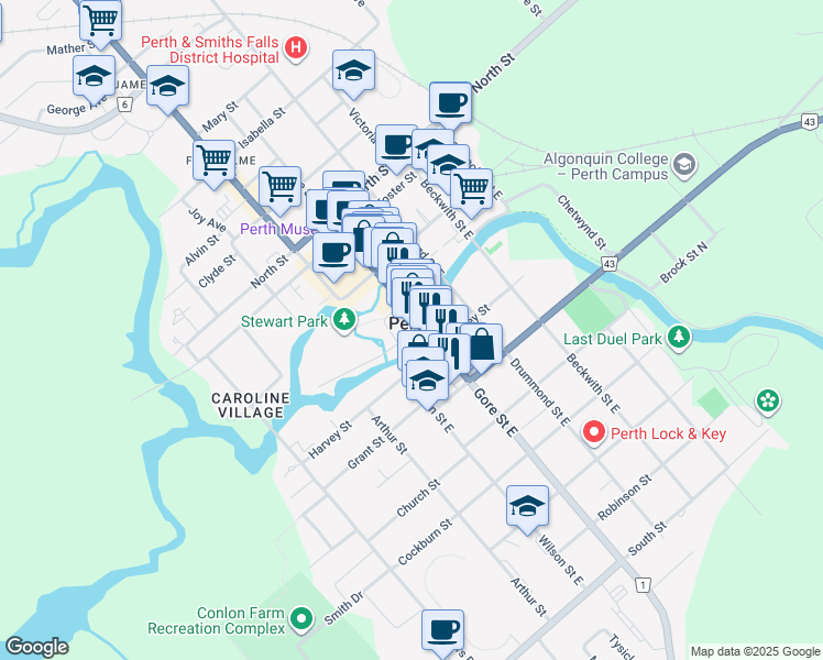 11 Mill Street, Perth ON - Walk Score