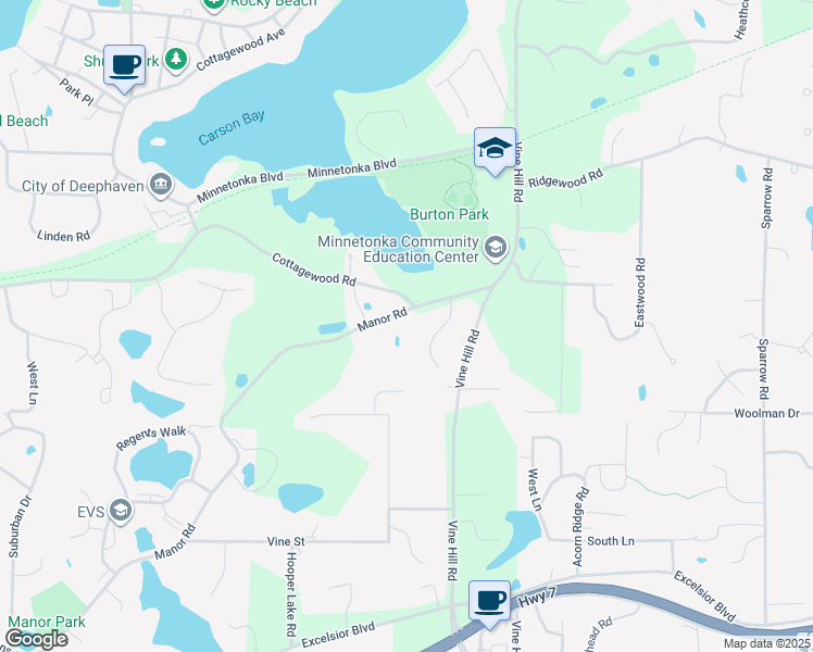 19555 Manor Road, Deephaven MN - Walk Score