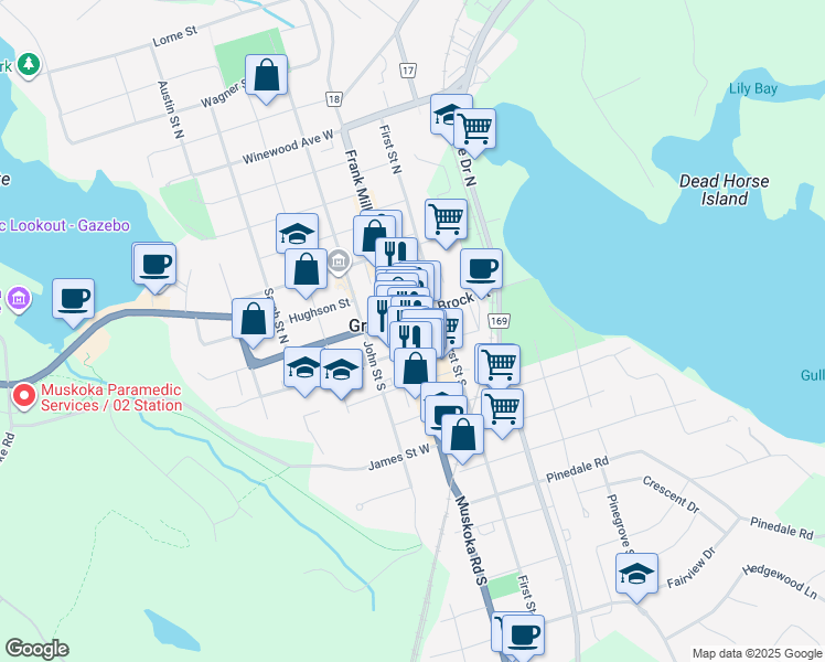 130 Muskoka Road South, Gravenhurst ON - Walk Score