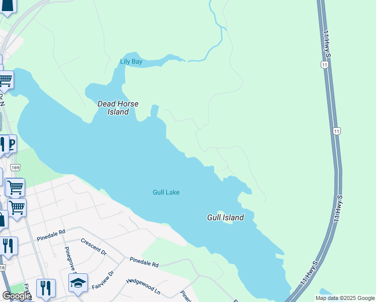 1204 North Shore Drive, Gravenhurst ON - Walk Score