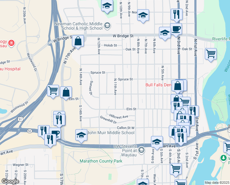 N 11th Ave, Wausau WI - Walk Score