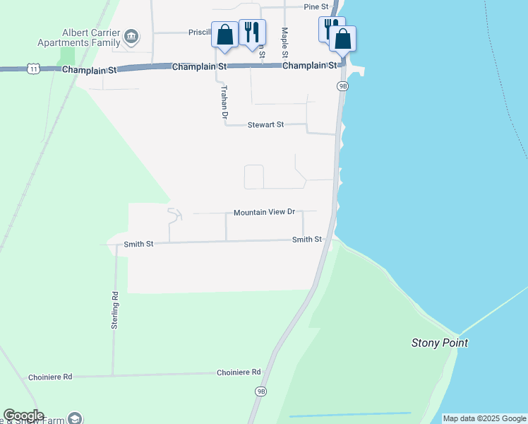 Mountain View Drive, Rouses Point NY - Walk Score