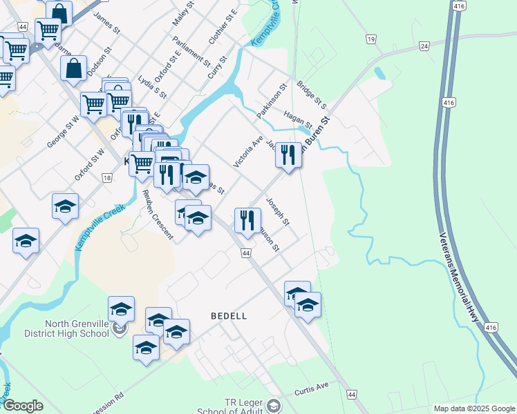 102 Van Buren Street, Kemptville ON - Walk Score