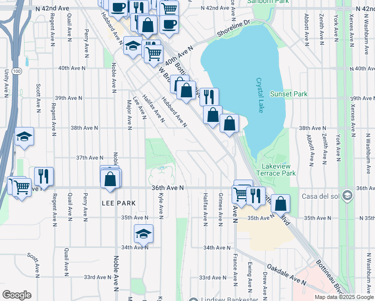 4036 37th Avenue North, Robbinsdale MN - Walk Score