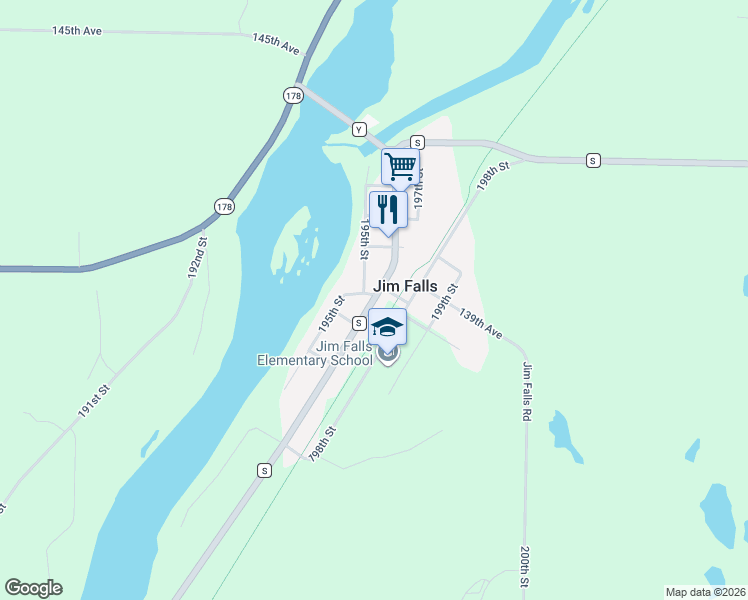 13883 County Highway South, Jim Falls WI - Walk Score