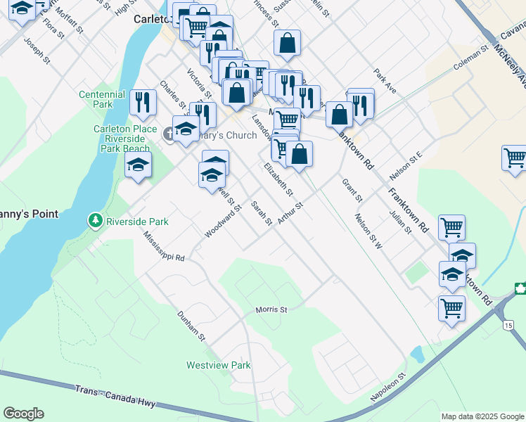 Sarah Street, Carleton Place ON - Walk Score