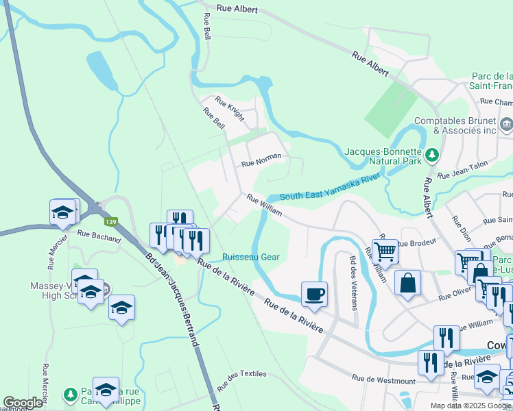 303 Rue William, Cowansville QC - Walk Score