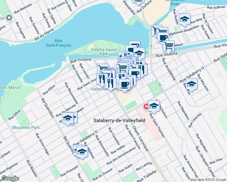 85 Chemin Larocque, Salaberry-de-Valleyfield QC - Walk Score