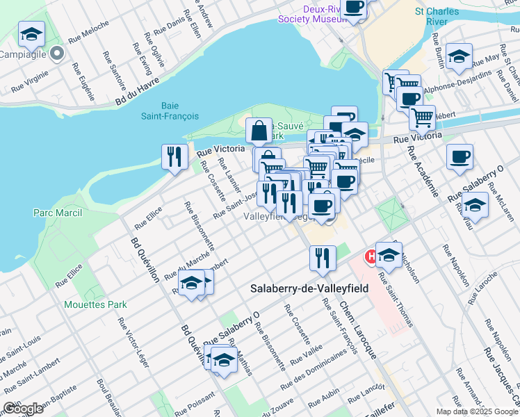 25 Rue Saint Louis, Salaberry-de-Valleyfield QC - Walk Score