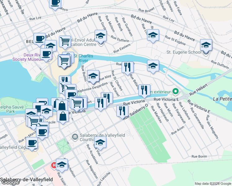 11 Rue Daniel, Salaberry-de-Valleyfield QC - Walk Score