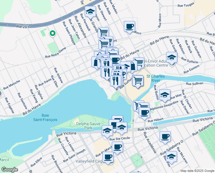 8 Rue Bay, Salaberry-de-Valleyfield QC - Walk Score