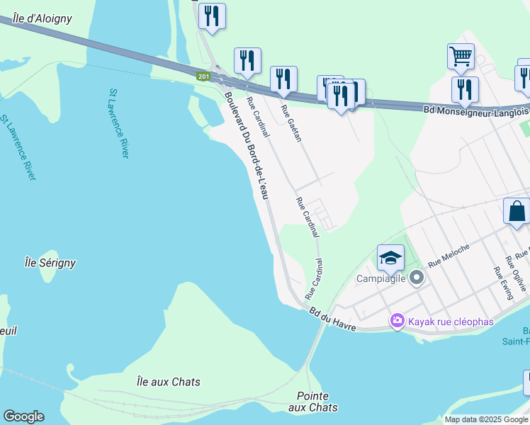 81 Boulevard du Bord de l'Eau, Salaberry-de-Valleyfield QC - Walk Score