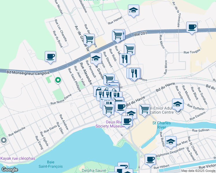 216 Rue de Grande-Île, Salaberry-de-Valleyfield QC - Walk Score