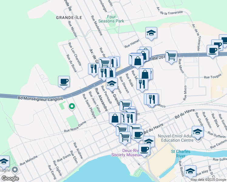 302 Rue de Grande-Île, Salaberry-de-Valleyfield QC - Walk Score