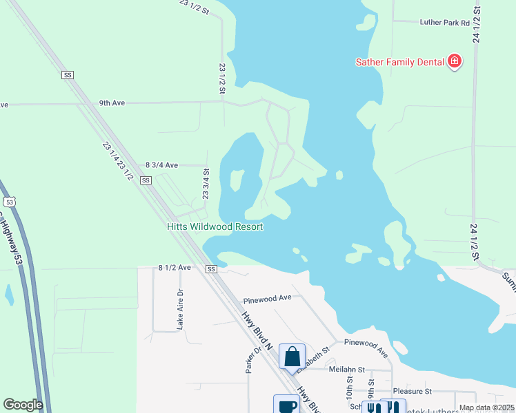 870 23 7/8 Street Cartwright, Chetek WI - Walk Score