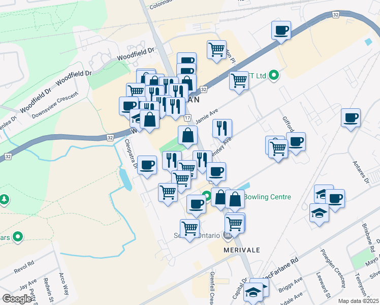 1884 Merivale Road, Ottawa ON - Walk Score