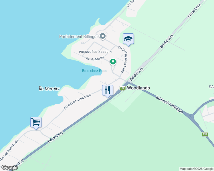 643 Chemin du Lac-Saint-Louis, Léry QC - Walk Score