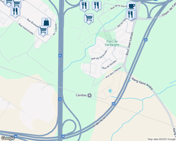 31 Rue de Sicile, Candiac QC - Walk Score