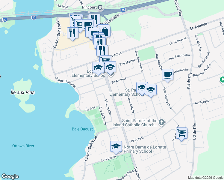 234 Boulevard Cardinal Léger, Pincourt QC - Walk Score