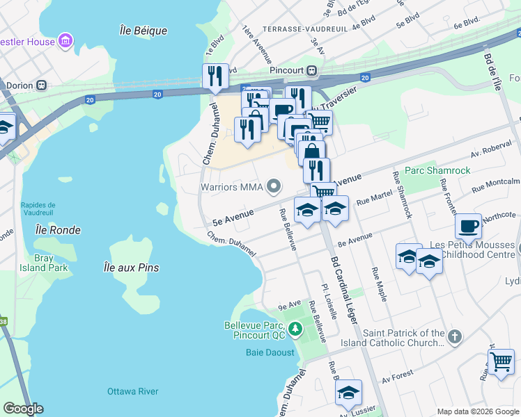 79 5e Avenue, Pincourt QC - Walk Score