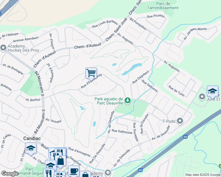 40 Rue de l'Estoril, Candiac QC - Walk Score