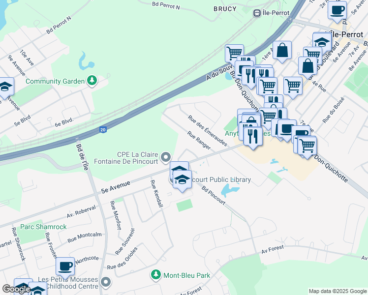 45 De La Seigneurie, Pincourt QC - Walk Score