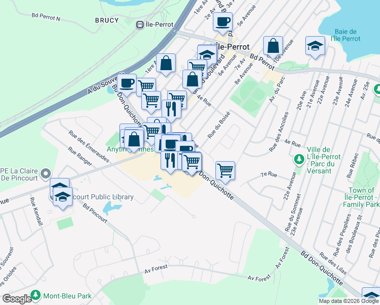 105 Boulevard Don-Quichotte, L'Île-Perrot QC - Walk Score