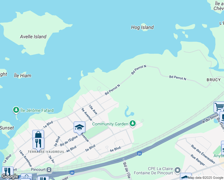 1002 Boulevard Perrot Nord, L'Île-Perrot QC - Walk Score