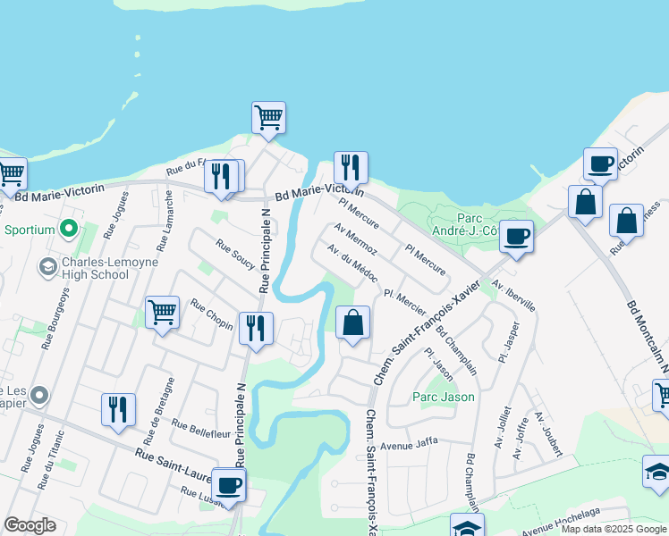 187 Avenue Mermoz, Candiac QC - Walk Score