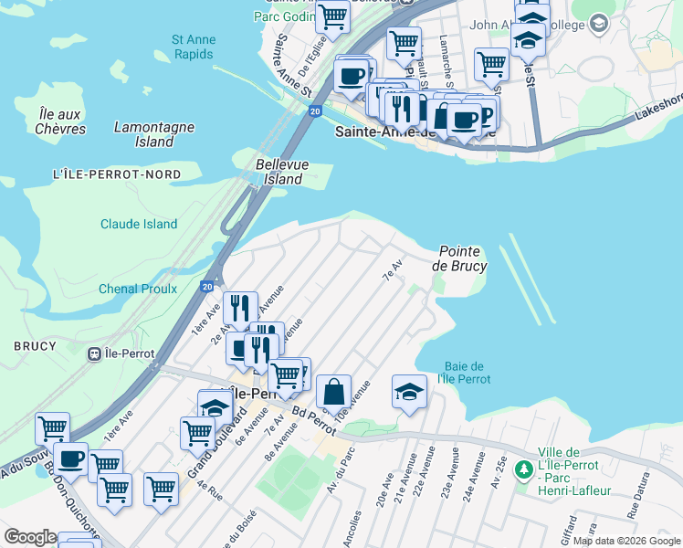 57 5e Avenue, L'Île-Perrot QC - Walk Score