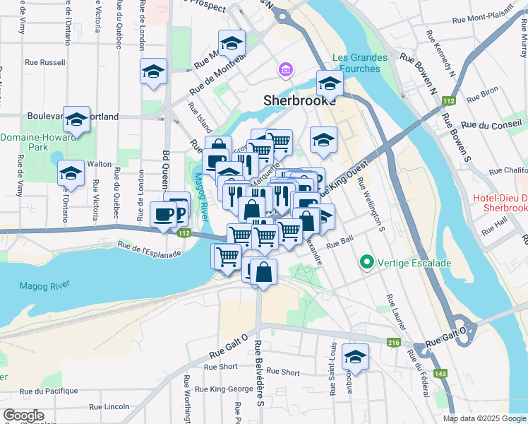 375 Rue King Ouest, Sherbrooke QC - Walk Score