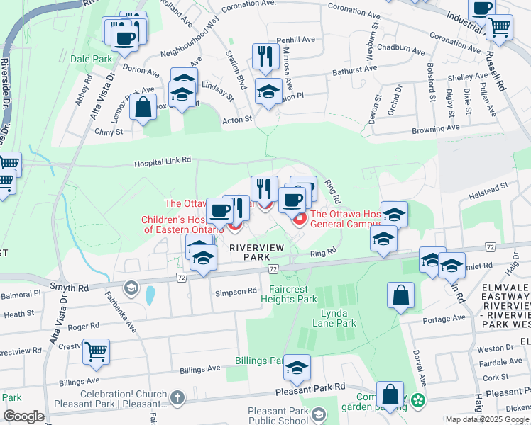 501 Smyth Road, Ottawa ON - Walk Score