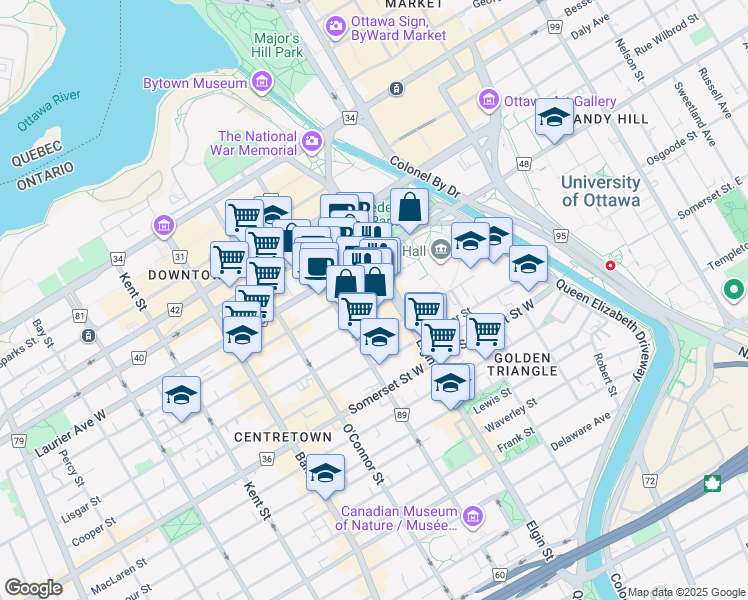 160 Elgin Street, Ottawa ON - Walk Score